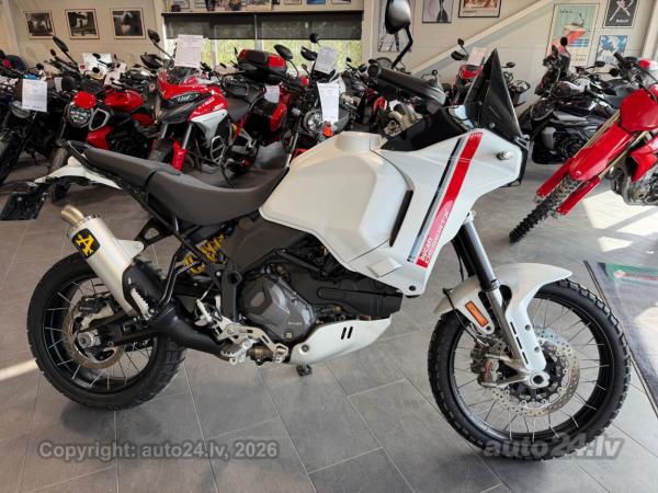 Balts Ducati Desert X 2023 Tallina, ar dzinēja tilpumu 0.94 L un nobraukumu 12 tūkst. km par 12790 €, foto 2 vietnē AUTOMOTO.COM.LV