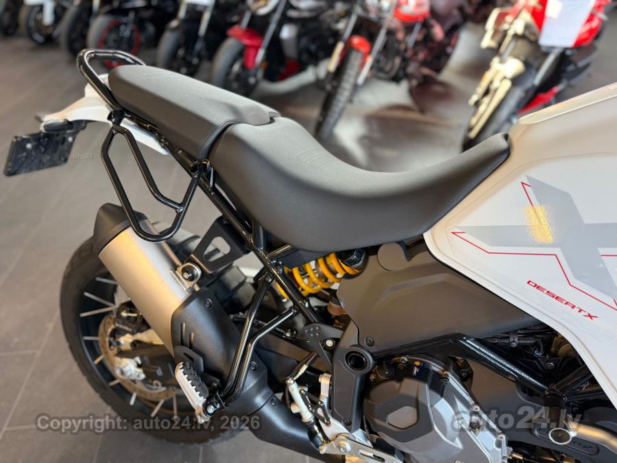 Balts Ducati Desert X 2023 Tallina, ar dzinēja tilpumu 0.94 L un nobraukumu 5 tūkst. km par 11990 €, foto 6 vietnē AUTOMOTO.COM.LV