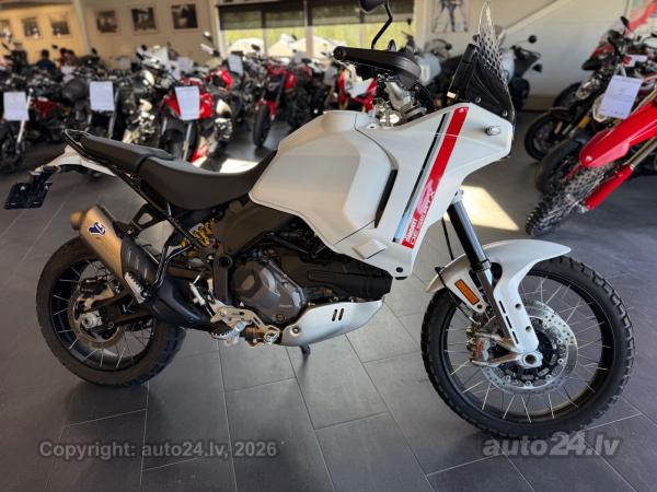 Balts Ducati Desert X 2023 Tallina, ar dzinēja tilpumu 0.94 L un nobraukumu 4 tūkst. km par 12990 €, foto 2 vietnē AUTOMOTO.COM.LV