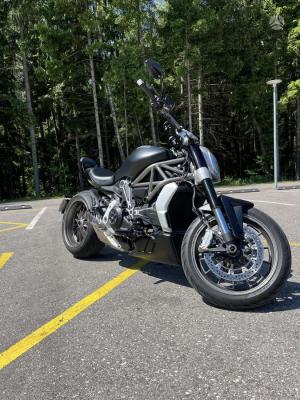 Black Ducati Diavel 2018 in Klaipeda, with an engine capacity of 1.26 L and mileage of 12 thousand km for 12500 €, photo  on AUTOMOTO.COM.LV