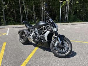 Melns Ducati Diavel 2018 Klaipėda, ar dzinēja tilpumu 1.26 L un nobraukumu 12 tūkst. km par 12500 €, foto 7 vietnē AUTOMOTO.COM.LV