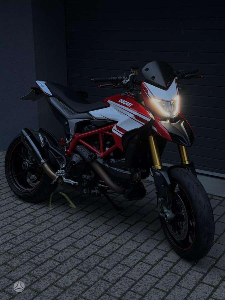 Ducati Hypermotard 2017 Viļņa, ar dzinēja tilpumu 0.94 L un nobraukumu 29 tūkst. km par 6300 €, foto 7 vietnē AUTOMOTO.COM.LV