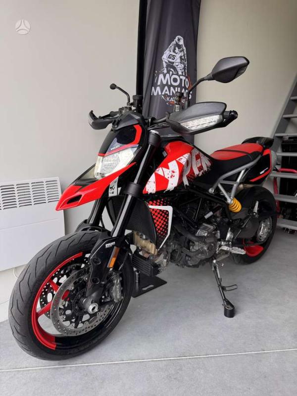 Дукати Hypermotard 2020 в Каунас, объемом двигателя 0.94 л и пробегом 11 тыс. км за 6590 €, фото 5 на AUTOMOTO.COM.LV