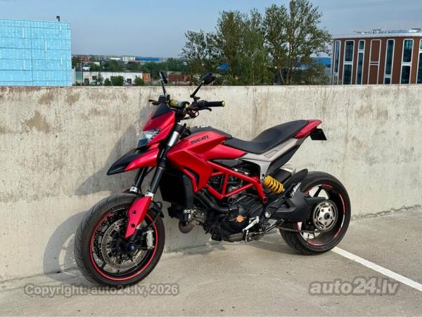 Sarkans Ducati Hypermotard 2013 Tallina, ar dzinēja tilpumu 0.82 L un nobraukumu 30 tūkst. km par 5500 €, foto 1 vietnē AUTOMOTO.COM.LV