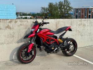 Sarkans Ducati Hypermotard 2013 Tallina, ar dzinēja tilpumu 0.82 L un nobraukumu 30 tūkst. km par 5500 €, foto  vietnē AUTOMOTO.COM.LV