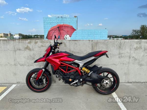 Sarkans Ducati Hypermotard 2013 Tallina, ar dzinēja tilpumu 0.82 L un nobraukumu 30 tūkst. km par 5500 €, foto 4 vietnē AUTOMOTO.COM.LV