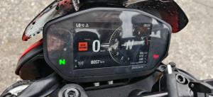 Red Ducati Hypermotard 2020 in Salcininkai, with an engine capacity of 0.94 L and mileage of 8 thousand km for 9600 €, photo 13 on AUTOMOTO.COM.LV