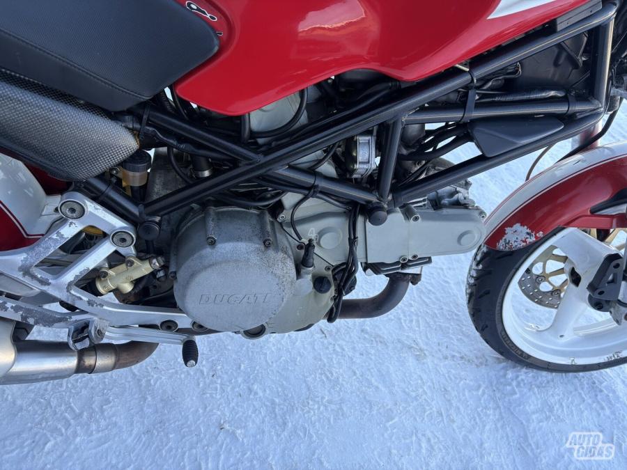 Ducati Monster 2001 Kelmė, ar dzinēja tilpumu 0.60 L un nobraukumu 0 tūkst. km par 715 €, foto 13 vietnē AUTOMOTO.COM.LV