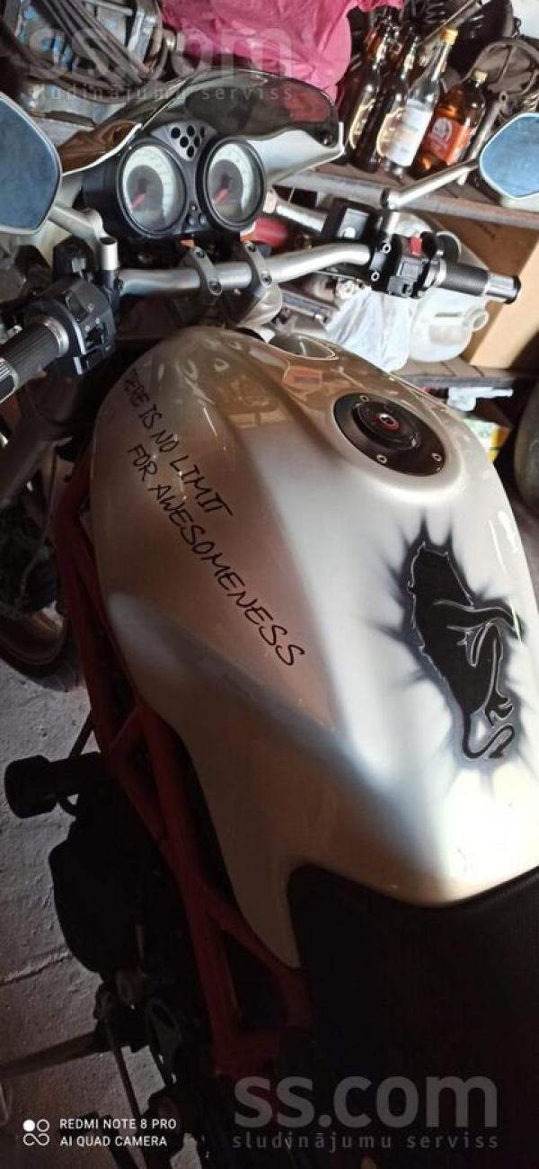 Ducati Monster 2007 in Madona, with an engine capacity of 0.80 L and mileage of 0 thousand km for 3200 €, photo 8 on AUTOMOTO.COM.LV