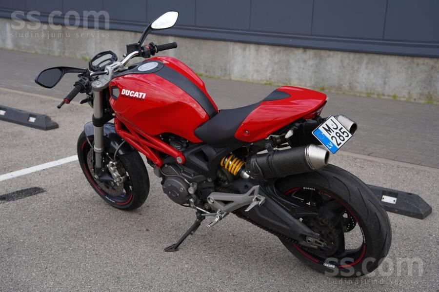 Ducati Monster 2008 in Riga, with an engine capacity of 0.70 L and mileage of 0 thousand km for 3100 €, photo 7 on AUTOMOTO.COM.LV