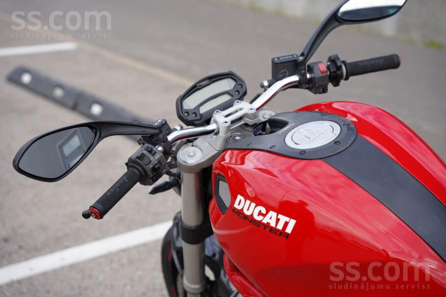 Ducati Monster 2008 in Riga, with an engine capacity of 0.70 L and mileage of 0 thousand km for 3100 €, photo 8 on AUTOMOTO.COM.LV