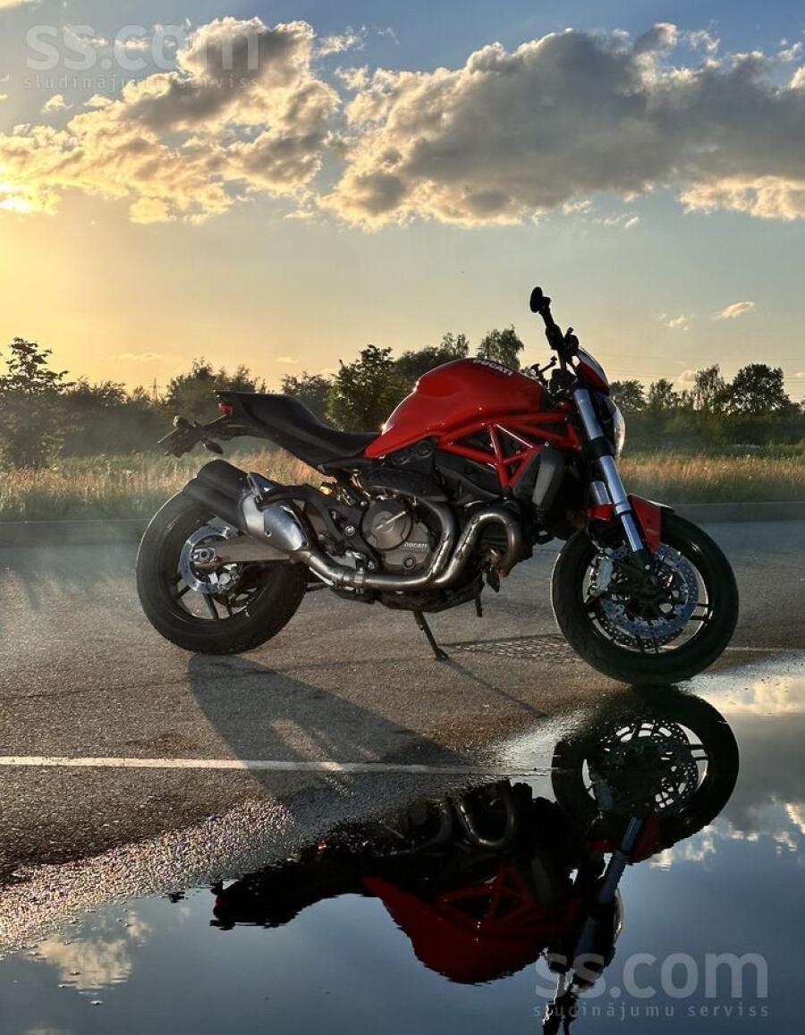 Ducati Monster 2015 Rīga, ar dzinēja tilpumu 0.82 L un nobraukumu 0 tūkst. km par 4800 €, foto 1 vietnē AUTOMOTO.COM.LV