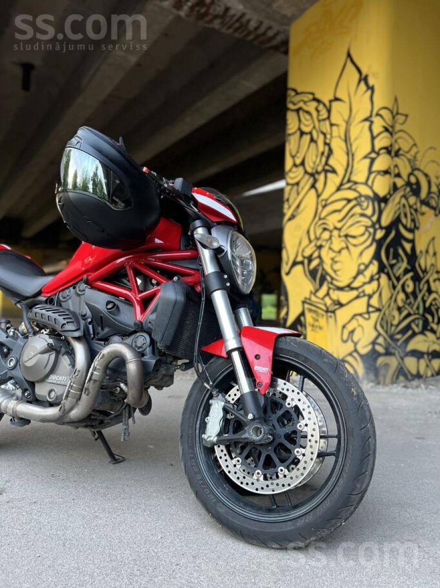 Ducati Monster 2015 Rīga, ar dzinēja tilpumu 0.82 L un nobraukumu 0 tūkst. km par 4800 €, foto 5 vietnē AUTOMOTO.COM.LV