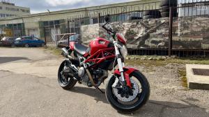 Sarkans Ducati Monster 2013 Viļņa, ar dzinēja tilpumu 0.80 L un nobraukumu 0 tūkst. km par 5200 €, foto 2 vietnē AUTOMOTO.COM.LV