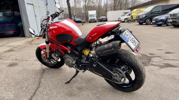 Sarkans Ducati Monster 2013 Viļņa, ar dzinēja tilpumu 0.80 L un nobraukumu 0 tūkst. km par 5200 €, foto 6 vietnē AUTOMOTO.COM.LV