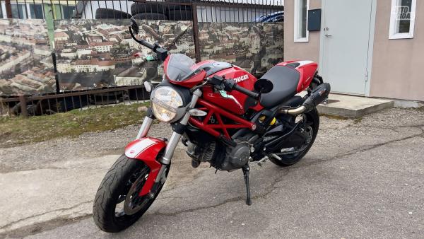 Sarkans Ducati Monster 2013 Viļņa, ar dzinēja tilpumu 0.80 L un nobraukumu 0 tūkst. km par 5200 €, foto 7 vietnē AUTOMOTO.COM.LV