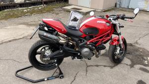 Sarkans Ducati Monster 2013 Viļņa, ar dzinēja tilpumu 0.80 L un nobraukumu 0 tūkst. km par 5200 €, foto 8 vietnē AUTOMOTO.COM.LV