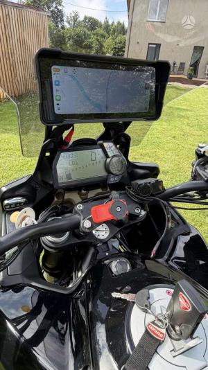 Black Ducati Multistrada 2011 in Klaipeda, with an engine capacity of 1.20 L and mileage of 48 thousand km for 6900 €, photo 7 on AUTOMOTO.COM.LV