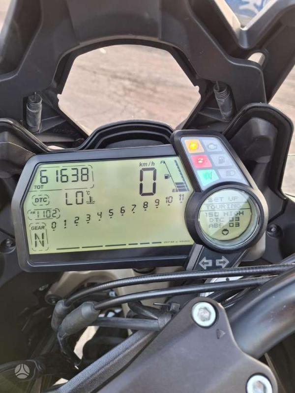 Серый Дукати Multistrada 2013 в Шяуляй, объемом двигателя 1.20 л и пробегом 62 тыс. км за 6900 €, фото 11 на AUTOMOTO.COM.LV