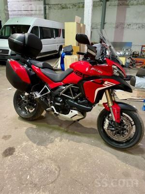 Ducati Multistrada 2014 Jūrmala, ar dzinēja tilpumu 1.20 L un nobraukumu 0 tūkst. km par 8990 €, foto  vietnē AUTOMOTO.COM.LV