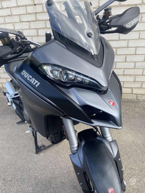Ducati Multistrada 2018 Tauragė, ar dzinēja tilpumu 1.26 L un nobraukumu 11 tūkst. km par 9900 €, foto 11 vietnē AUTOMOTO.COM.LV