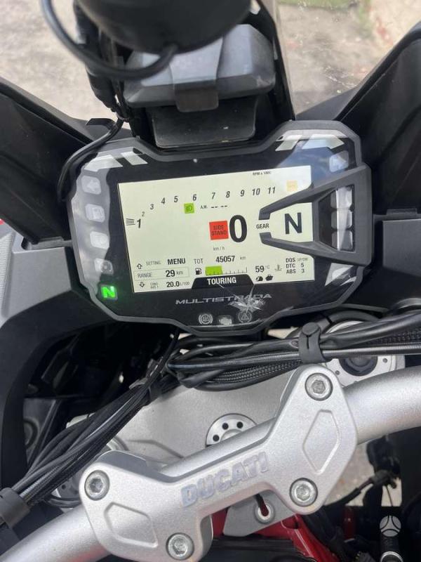 Дукати Multistrada 2019 в Вильнюс, объемом двигателя 0.95 л и пробегом 45 тыс. км за 7900 €, фото 9 на AUTOMOTO.COM.LV
