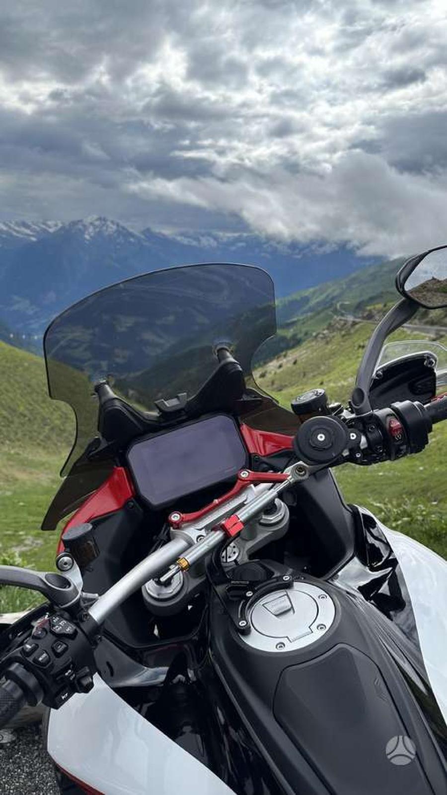 Ducati Multistrada 2021 Ogre, ar dzinēja tilpumu 1.20 L un nobraukumu 26 tūkst. km par 18500 €, foto 2 vietnē AUTOMOTO.COM.LV