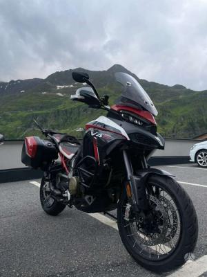 Ducati Multistrada 2021 Ogre, ar dzinēja tilpumu 1.20 L un nobraukumu 26 tūkst. km par 18500 €, foto 3 vietnē AUTOMOTO.COM.LV