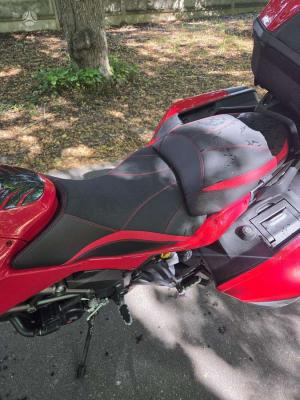 Sarkans Ducati Multistrada 2012 Panevēža, ar dzinēja tilpumu 1.20 L un nobraukumu 53 tūkst. km par 6800 €, foto 10 vietnē AUTOMOTO.COM.LV
