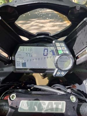Sarkans Ducati Multistrada 2012 Panevēža, ar dzinēja tilpumu 1.20 L un nobraukumu 53 tūkst. km par 6800 €, foto 17 vietnē AUTOMOTO.COM.LV