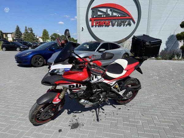 Red Ducati Multistrada 2014 in Telschi, with an engine capacity of 1.20 L and mileage of 43 thousand km for 8300 €, photo 2 on AUTOMOTO.COM.LV
