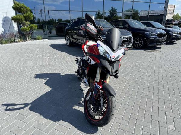 Red Ducati Multistrada 2014 in Telschi, with an engine capacity of 1.20 L and mileage of 43 thousand km for 8300 €, photo 9 on AUTOMOTO.COM.LV