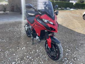 Sarkans Ducati Multistrada 2015 Kazlų Rūda, ar dzinēja tilpumu 1.20 L un nobraukumu 41 tūkst. km par 7000 €, foto 3 vietnē AUTOMOTO.COM.LV