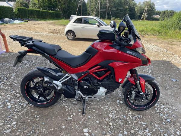 Ducati Multistrada 2015 Kazlų Rūda vietnē Sarkans Ducati Multistrada 2015 Kazlų Rūda, ar dzinēja tilpumu 1.20 L un nobraukumu 41 tūkst. km par 7000 €, foto 4 vietnē AUTOMOTO.COM.LV