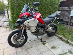 Red Ducati Multistrada 2016 in Vilnius, with an engine capacity of 1.20 L and mileage of 37 thousand km for 7900 €, photo  on AUTOMOTO.COM.LV