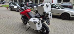 Red Ducati Multistrada 2016 in Vilnius, with an engine capacity of 1.20 L and mileage of 37 thousand km for 7900 €, photo 6 on AUTOMOTO.COM.LV