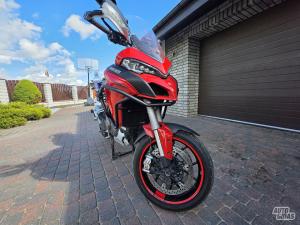Красный Дукати Multistrada 2018 в Каунас, объемом двигателя 1.26 л и пробегом 45 тыс. км за 8555 €, фото  на AUTOMOTO.COM.LV