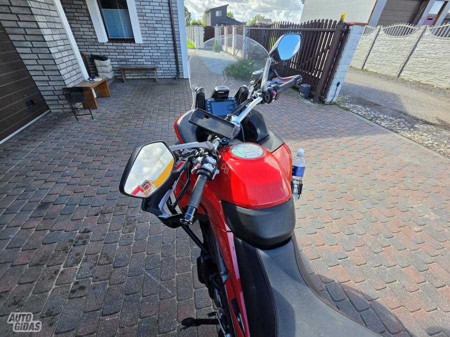 Red Ducati Multistrada 2018 in Kaunas, with an engine capacity of 1.26 L and mileage of 45 thousand km for 8555 €, photo 6 on AUTOMOTO.COM.LV