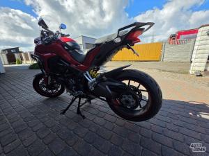 Red Ducati Multistrada 2018 in Kaunas, with an engine capacity of 1.26 L and mileage of 45 thousand km for 8555 €, photo 10 on AUTOMOTO.COM.LV