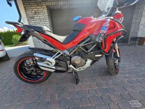 Red Ducati Multistrada 2018 in Kaunas, with an engine capacity of 1.26 L and mileage of 45 thousand km for 8555 €, photo 11 on AUTOMOTO.COM.LV