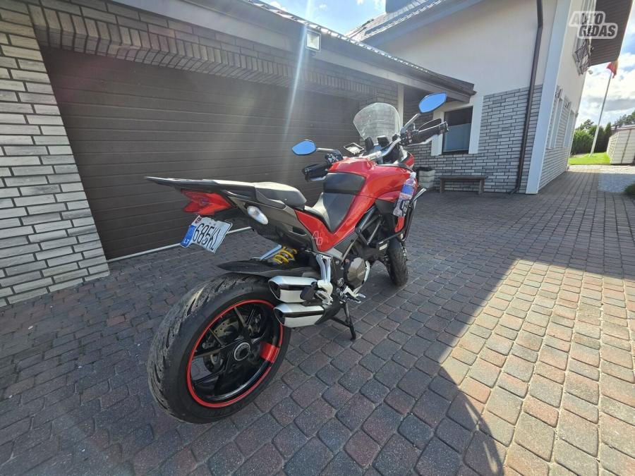 Red Ducati Multistrada 2018 in Kaunas, with an engine capacity of 1.26 L and mileage of 45 thousand km for 8555 €, photo 17 on AUTOMOTO.COM.LV