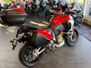 Red Ducati Multistrada 2021 in Tallinn, with an engine capacity of 1.16 L and mileage of 18 thousand km for 17490 €, photo 4 on AUTOMOTO.COM.LV
