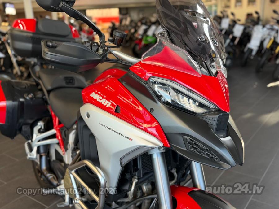 Red Ducati Multistrada 2021 in Tallinn, with an engine capacity of 1.16 L and mileage of 18 thousand km for 17490 €, photo 12 on AUTOMOTO.COM.LV