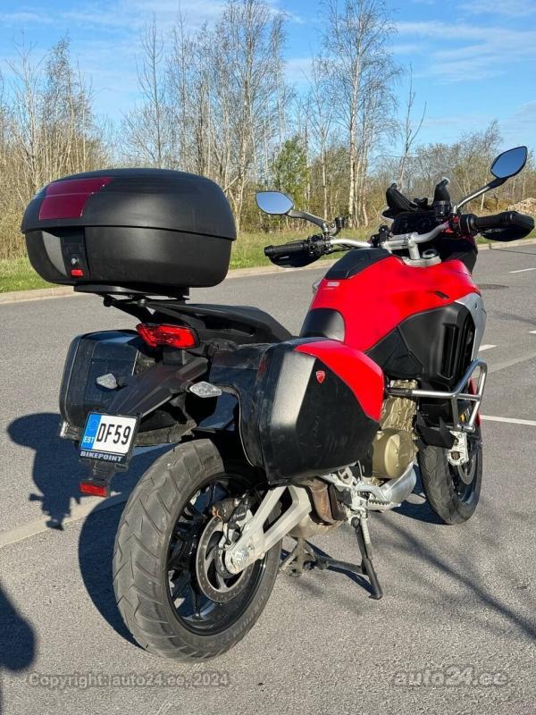 Red Ducati Multistrada 2022 in Tallinn, with an engine capacity of 1.16 L and mileage of 6 thousand km for 22000 €, photo 11 on AUTOMOTO.COM.LV