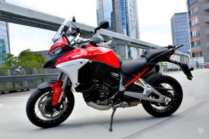 Sarkans Ducati Multistrada 2024 Viļņa, ar dzinēja tilpumu 1.16 L un nobraukumu 6 tūkst. km par 18900 €, foto 4 vietnē AUTOMOTO.COM.LV