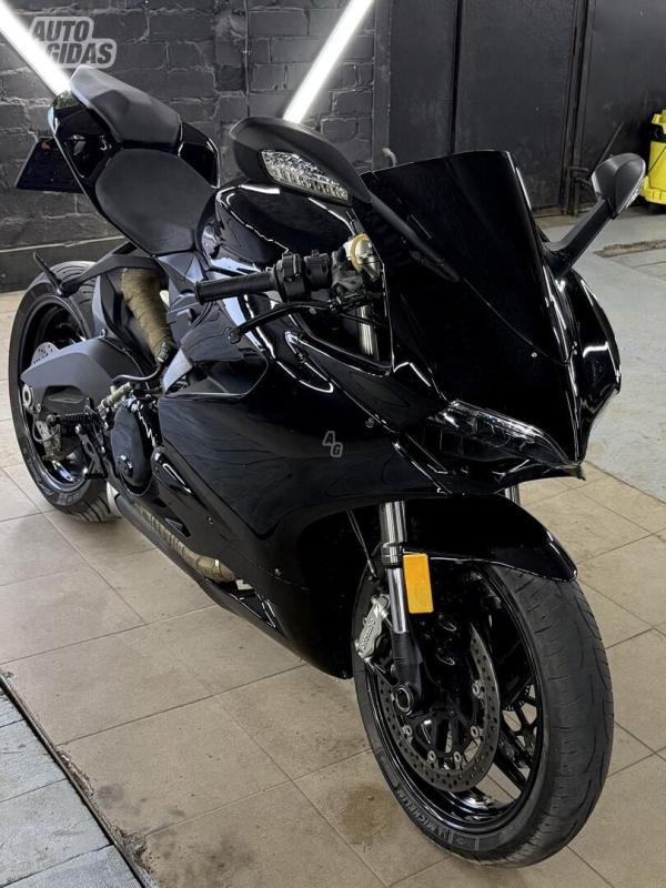 Melns Ducati Panigale 2018 Vievis, ar dzinēja tilpumu 0.96 L un nobraukumu 0 tūkst. km par 8300 €, foto 2 vietnē AUTOMOTO.COM.LV