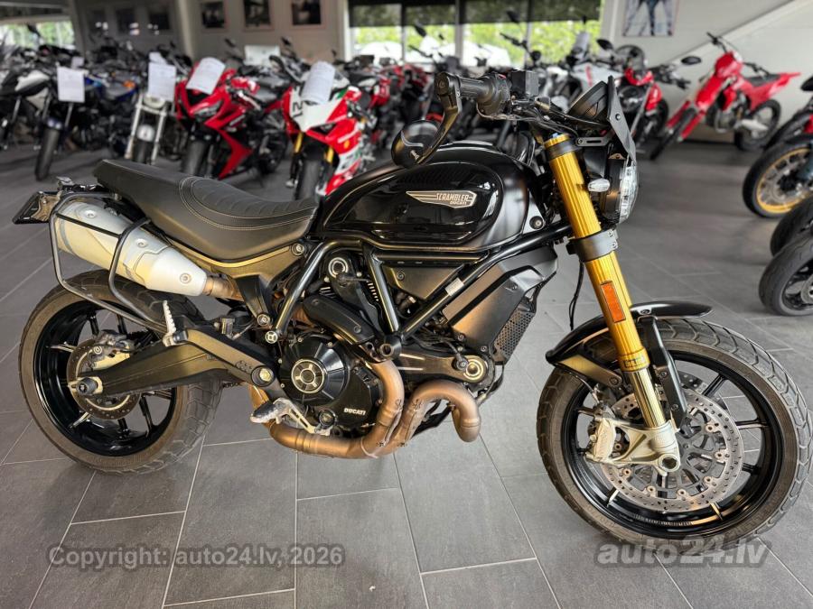 Черный Дукати Scrambler 1100 2018 в Таллин, объемом двигателя 1.08 л и пробегом 43 тыс. км за 5990 €, фото 3 на AUTOMOTO.COM.LV