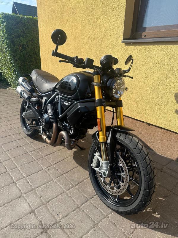 Melns Ducati Scrambler 1100 2024 Pērnava, ar dzinēja tilpumu 1.08 L un nobraukumu 5 tūkst. km par 12800 €, foto 1 vietnē AUTOMOTO.COM.LV