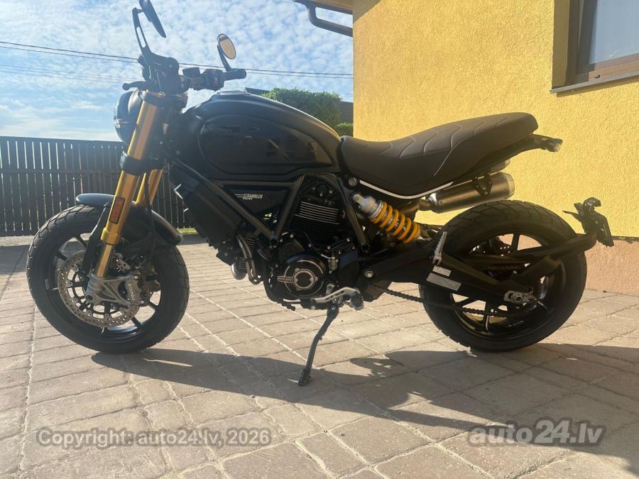 Черный Дукати Scrambler 1100 2024 в Пярну, объемом двигателя 1.08 л и пробегом 5 тыс. км за 12800 €, фото 12 на AUTOMOTO.COM.LV