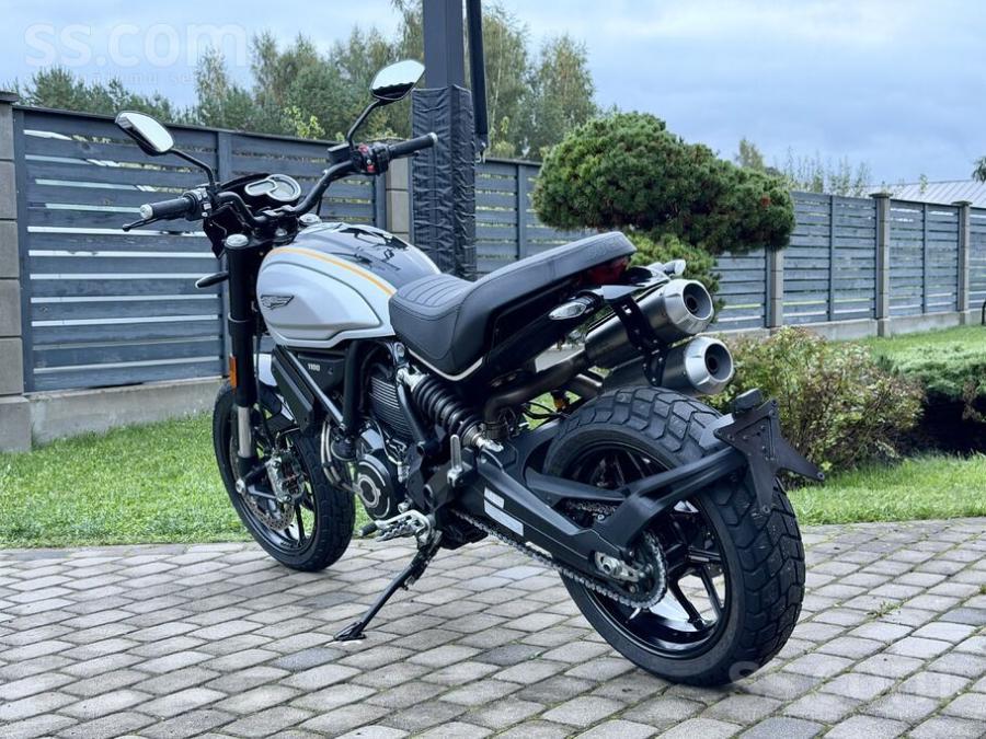 Ducati Scrambler 1100 2020 in Riga, with an engine capacity of 1.10 L and mileage of 0 thousand km for 7200 €, photo 5 on AUTOMOTO.COM.LV